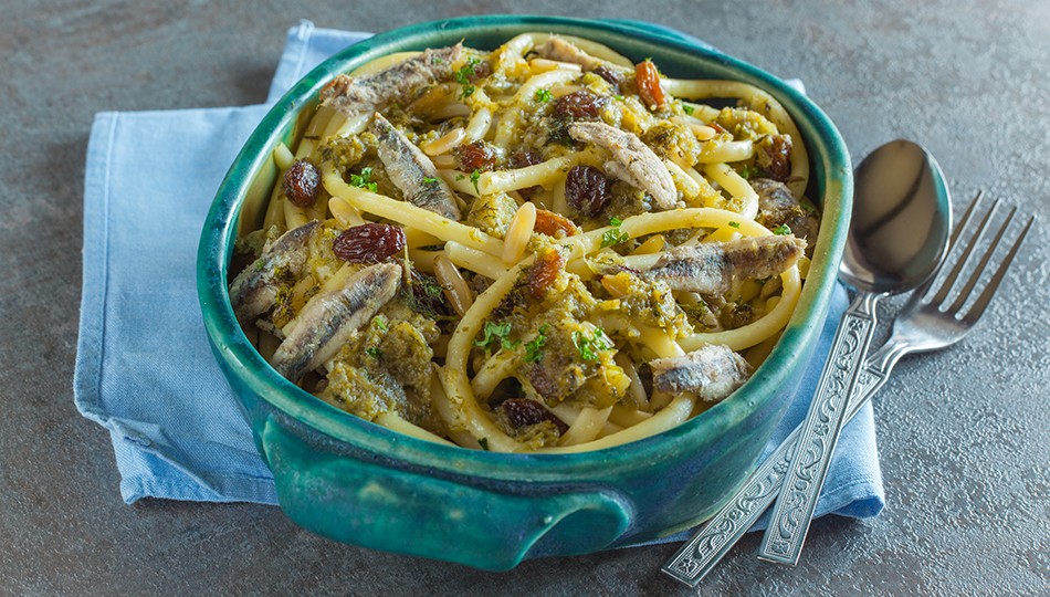 Pasta con le sarde (Pasta in sardine sauce) - Donnafugata