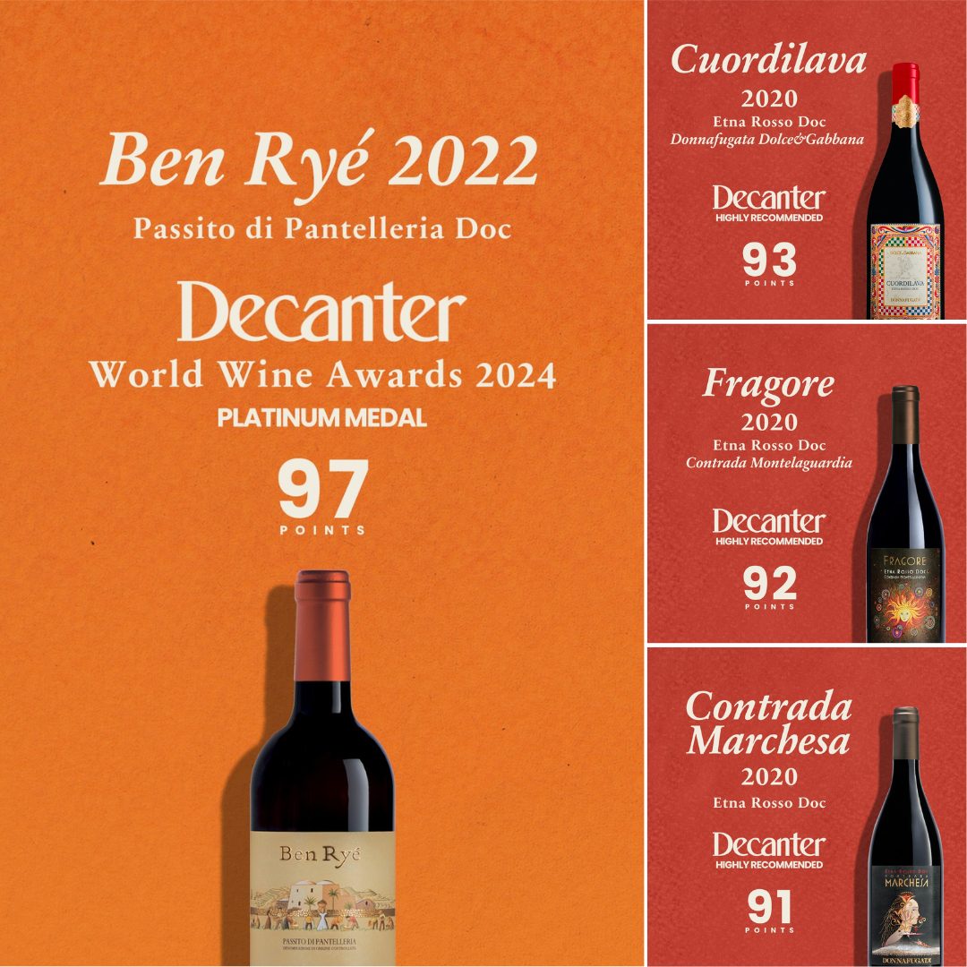 BEN RYE' Platinum Medal @ Decanter World Wine Awards 2024 & ETNA Red ...